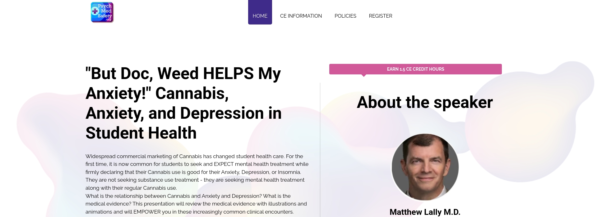 "But Doc, Weed HELPS My Anxiety!" Cannabis, Anxiety, and Depression in ...