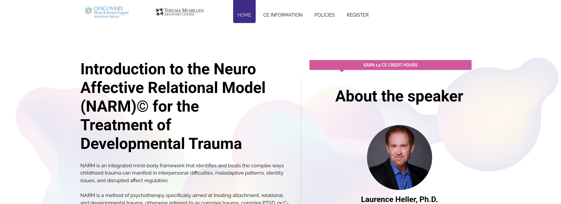 Introduction to the Neuro Affective Relational Model (NARM)© for the ...