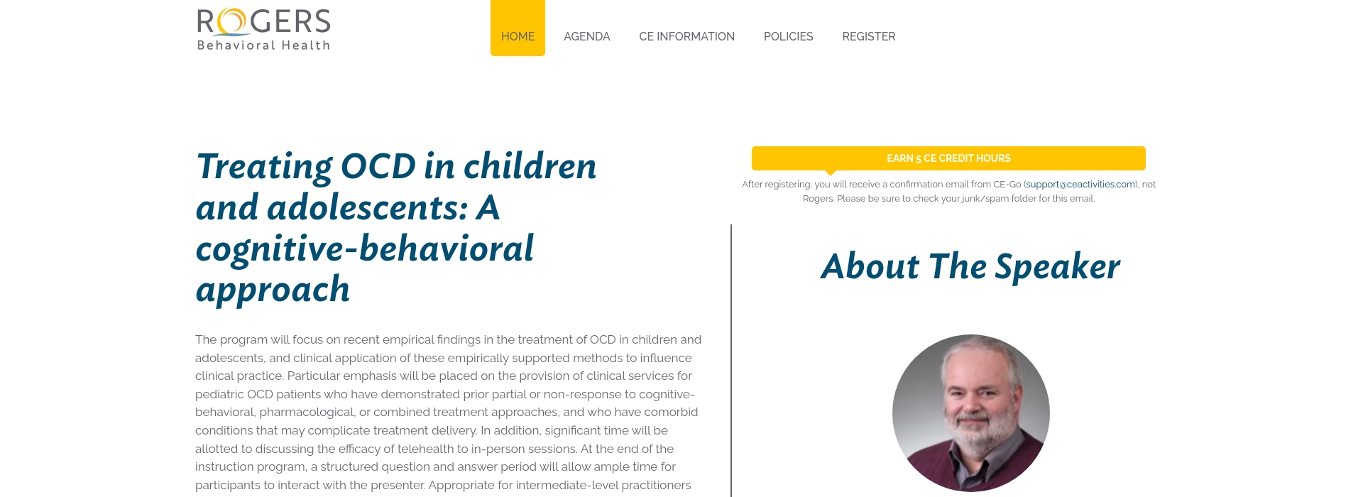 Treating OCD in children and adolescents: A cognitive-behavioral approach